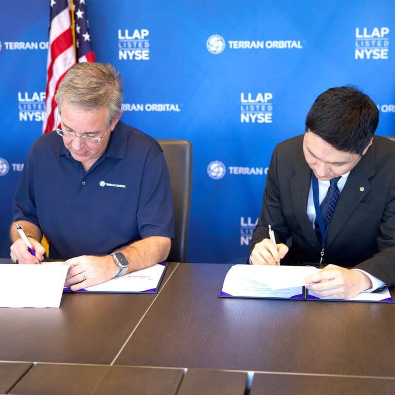 Terran Orbital and Hanwha Systems Sign Memorandum of Understanding - Terran Orbital